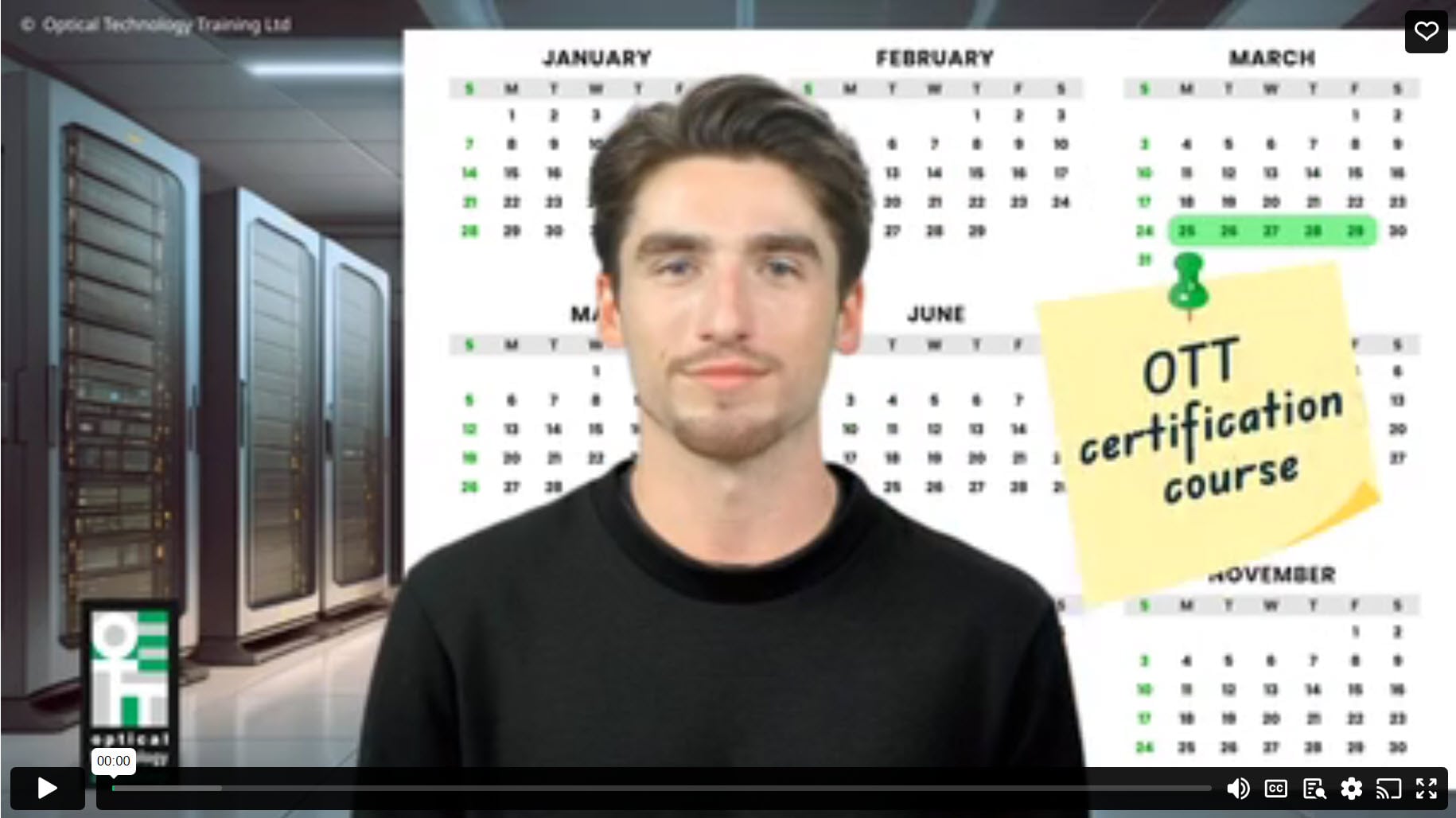 I'm booked on an OTT course... > OTT training